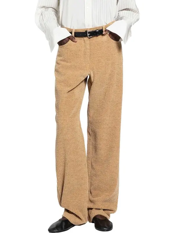 THE ROW Clair Corduroy Pants - Beige