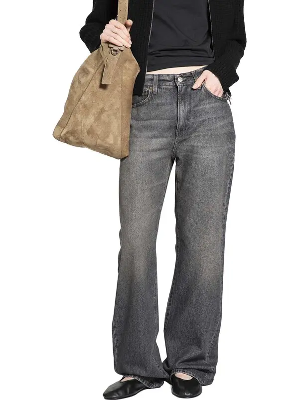 6397 Bootcut Jeans Rust - Grey