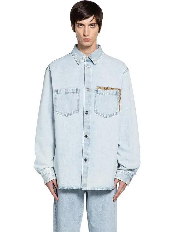 Gucci Denim Shirt - Blue