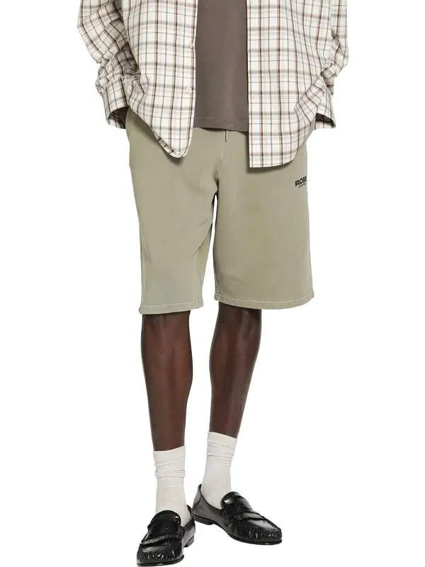 Martine Rose Washed Jersey Sweatshorts - Green