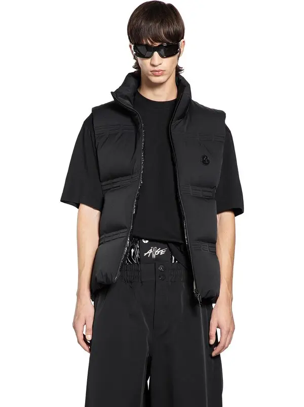 Moncler X Asap Rocky Sparky Short Down Vest - Black