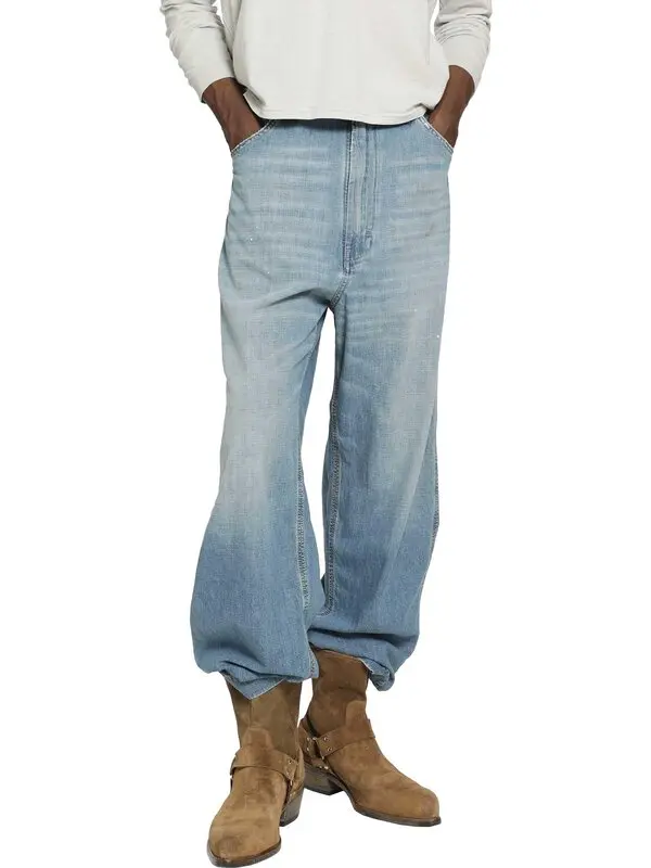 MAISON MARGIELA Wide Leg Jeans - Blue