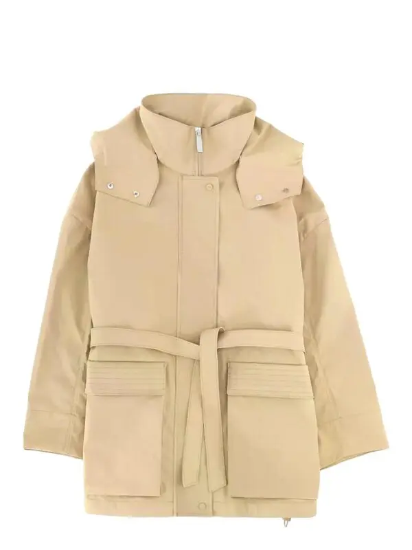 Herno Belted Parka - Neutrals