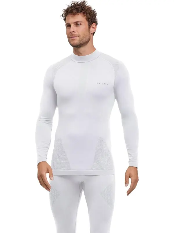 Falke Long-sleeve Shirt Warm - White