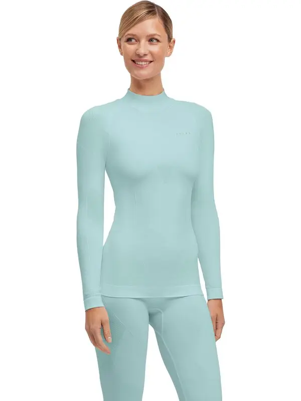 Falke Long-sleeve Turtleneck Base Layer Shirt - Green