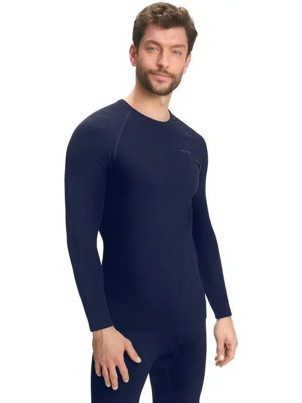 Falke Long-sleeve Shirt Maximum Warm - Blue