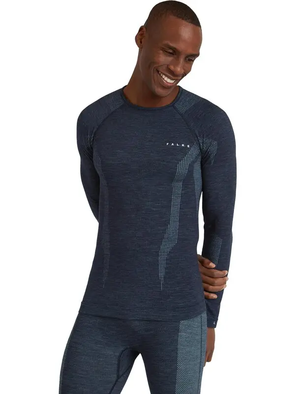 Falke Long-sleeve Shirt Wool-tech - Blue