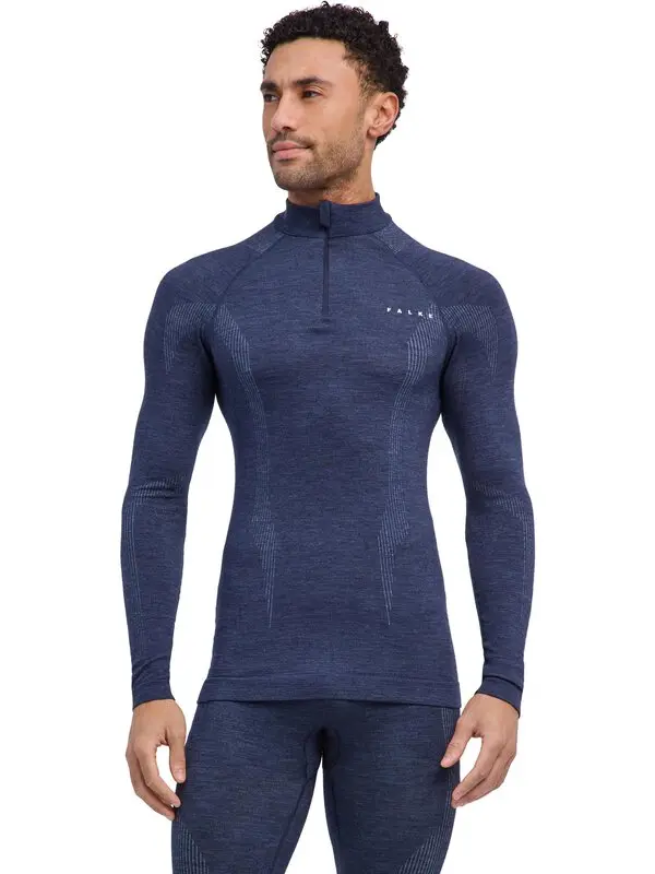 Falke Long-sleeve Shirt Wool-tech - Blue