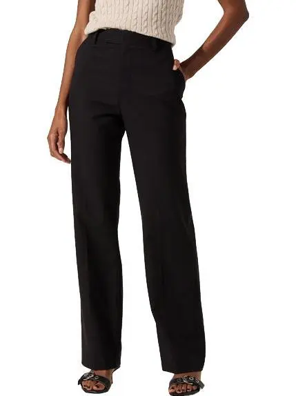 Astr The Label Brooks Pleated Tailored Pants - Black