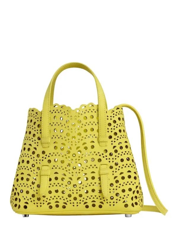 Alaïa Le Mina Tote Bag - Yellow
