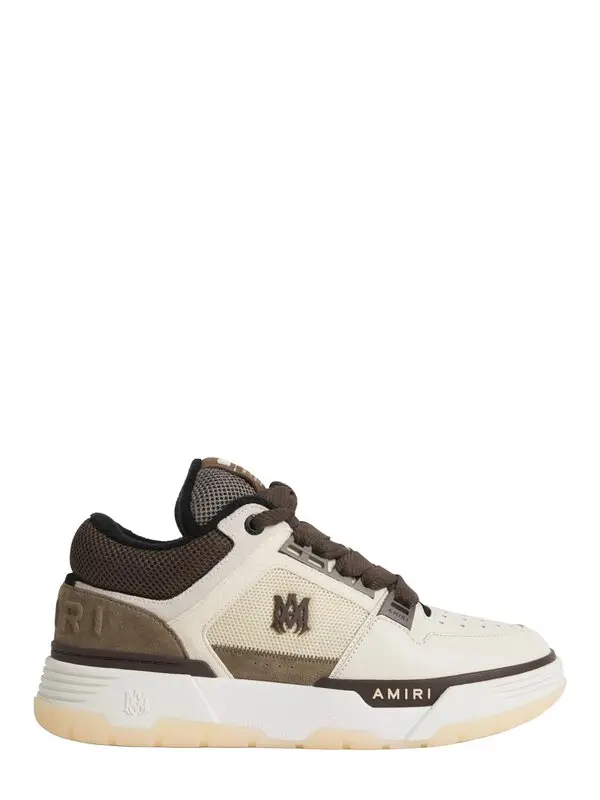 Amiri Ma-1 Leather Sneakers - Brown