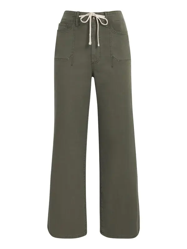 Paige Ari Bootcut Jeans - Green