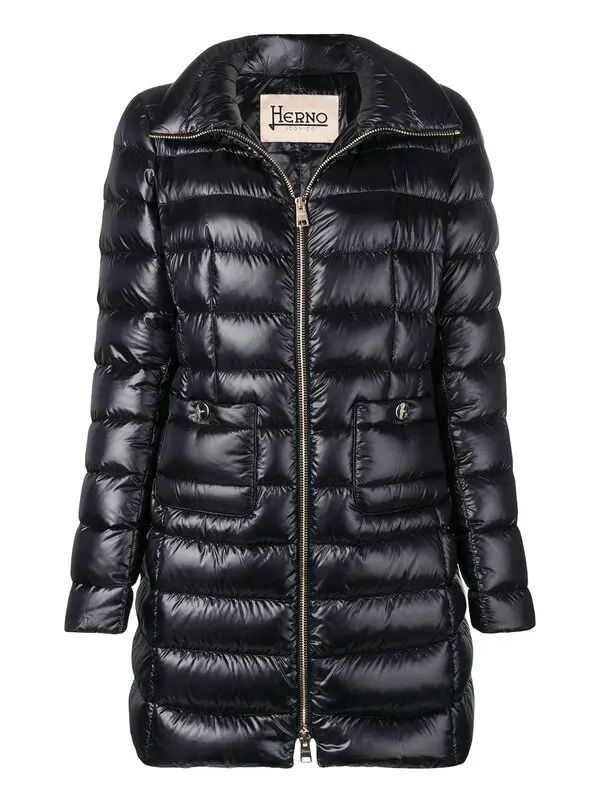 Herno Maria Midi Down Jacket - Multicolor