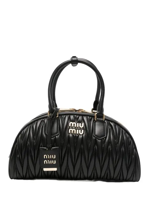 Miu Miu Matelassé Top Handle Bag - Multicolor