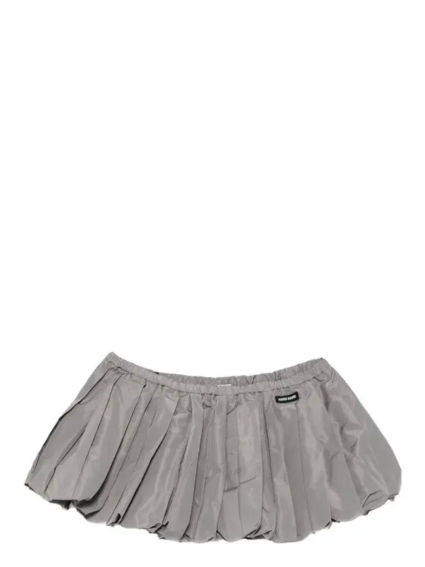 Miu Miu Pleated Puff-ball Skirt - Multicolor