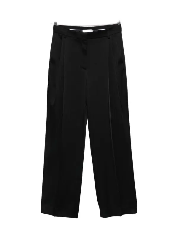Stella McCartney Pleated Satin Trousers - Multicolor
