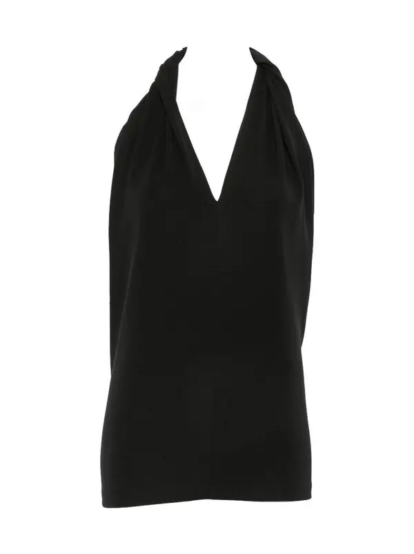 TOTEME Sleeveless Halterneck Top - Multicolor