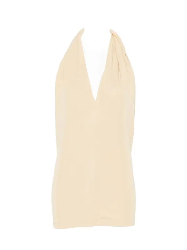 TOTEME Sleeveless Halterneck Top - Multicolor
