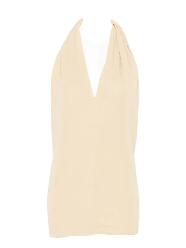 TOTEME Sleeveless Halterneck Top - Multicolor