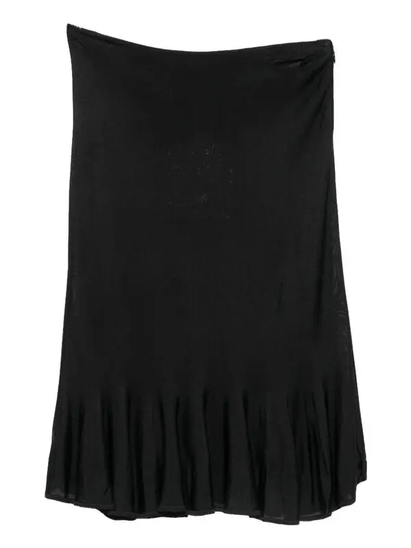 TOTEME Fluted Midi Skirt - Multicolor