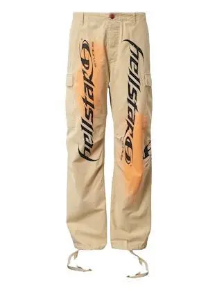 HELLSTAR Spray Paint Studio Cargo Pant - Beige