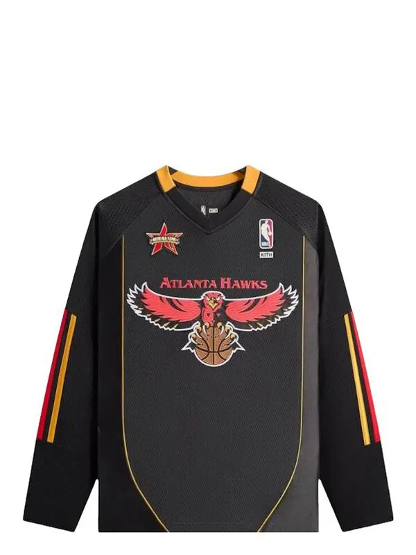 Kith Nba All-star Atlanta Hawks Samuel Jersey - Black