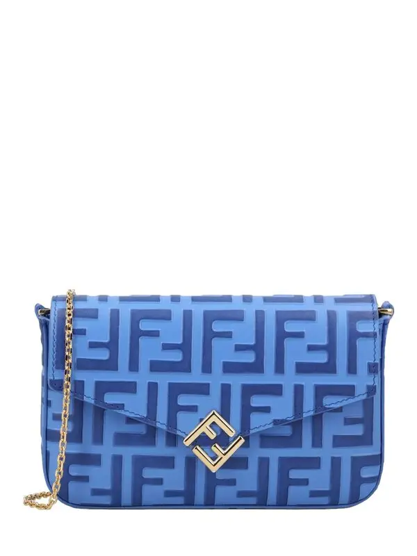 Fendi Monogram Chain Strap Mini Bag - Multicolor