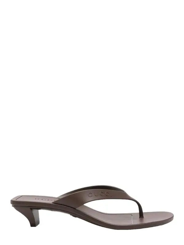 Gucci Mid Heel Sandals - Multicolor