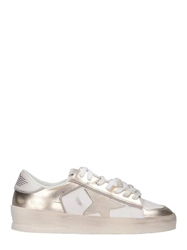 GOLDEN GOOSE Stardan Sneakers - Silver