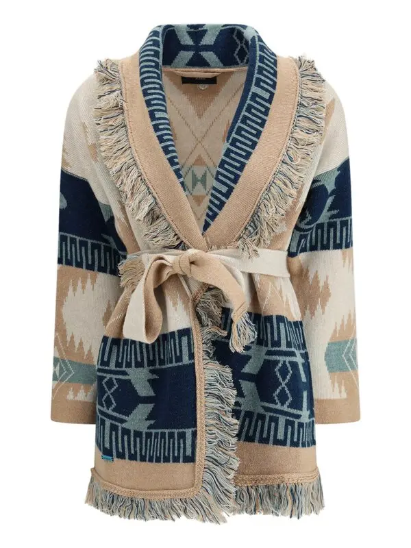 Alanui Icon Jacquard Cardigan - Multicolour