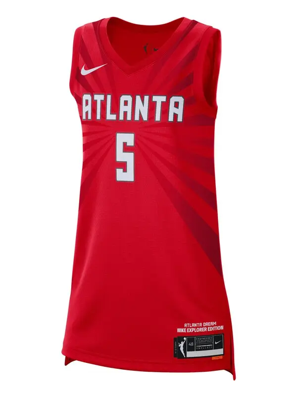 Nike Atlanta Dream Explorer Edition Dri-fit Wnba Victory Jersey - Red