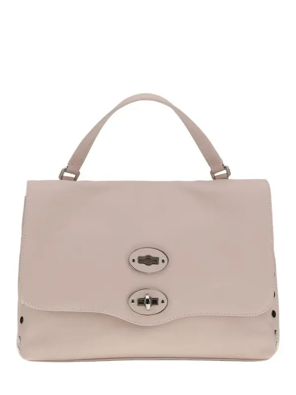 ZANELLATO Postina Saeta Leather Shoulder Bag - Pink