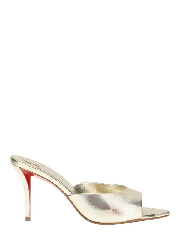 CHRISTIAN LOUBOUTIN Miss Z Stiletto Sandals - Silver