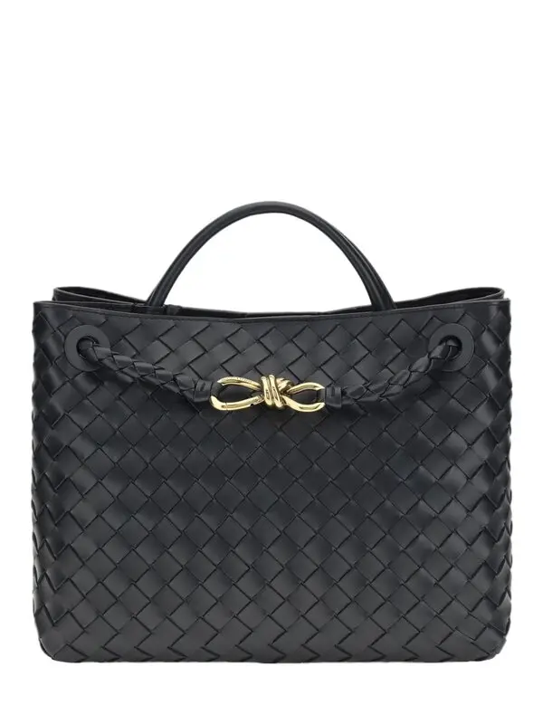 Bottega Veneta Andiamo Shoulder Bag - Black
