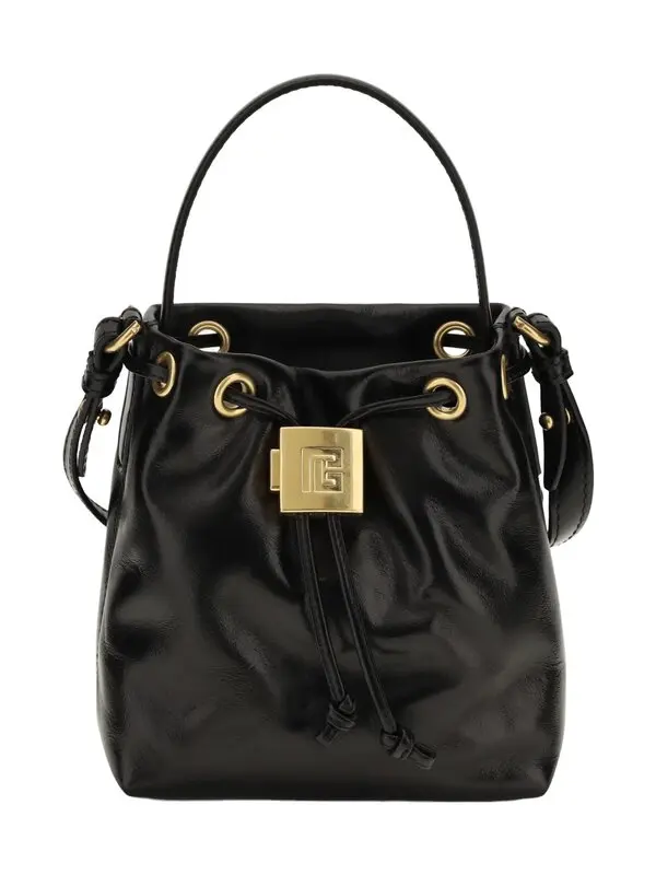 Balmain Pulse Bucket Bag - Black