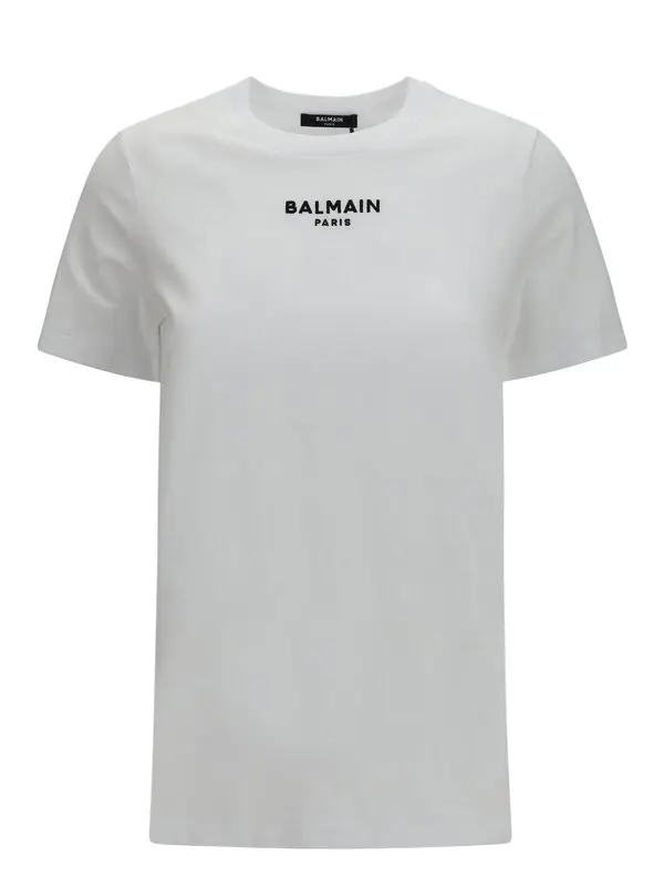 Balmain Cotton Logo T-shirt - White
