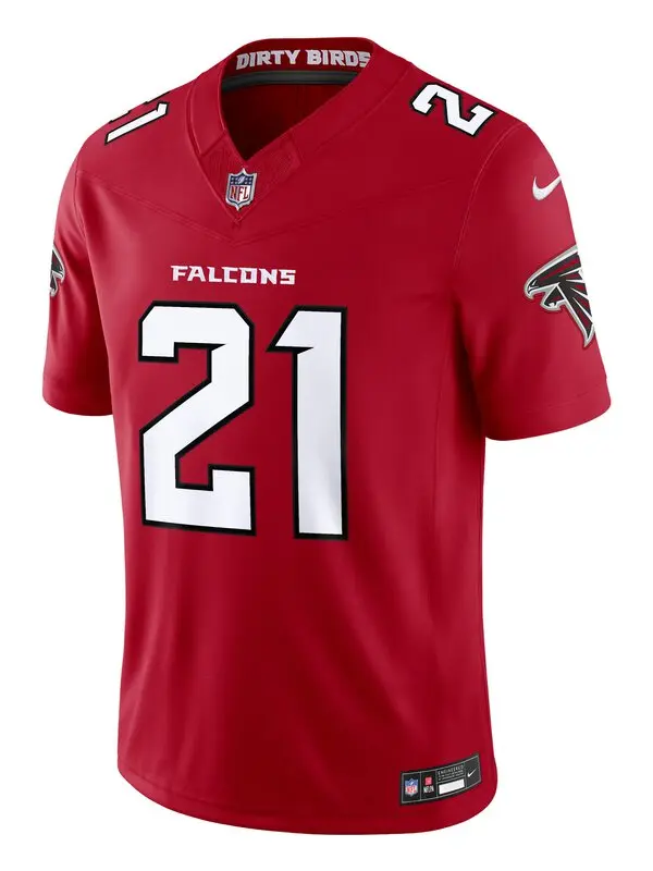 Nike Deion Sanders Atlanta Falcons Retired Limited Jersey - Red