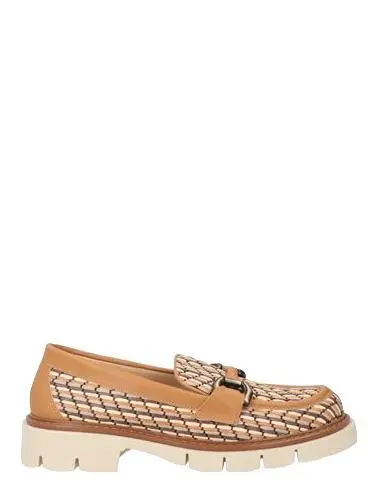 NILA & NILA Synthetic Material Loafers - Camel