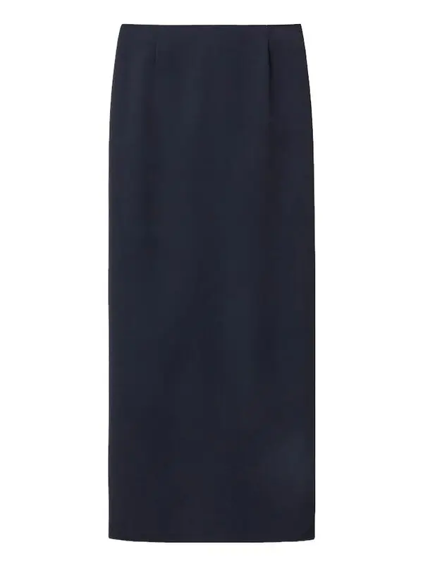 Lafayette 148 New York Straight Maxi Skirt - Ink