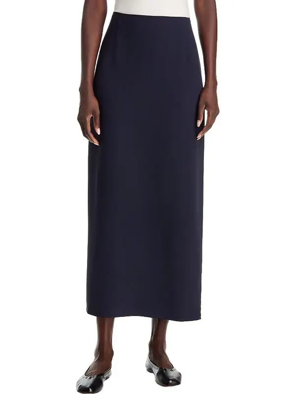 Lafayette 148 New York Straight Maxi Skirt - Ink