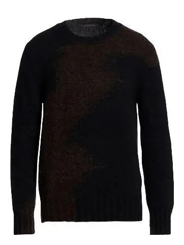 MESSAGERIE Dark Baby Alpaca Wool, Polyamide, And Wool Sweater - Brown