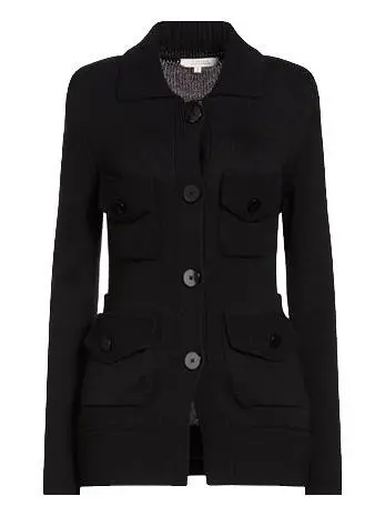 Dorothee Schumacher Cardigan In Virgin Wool - Black