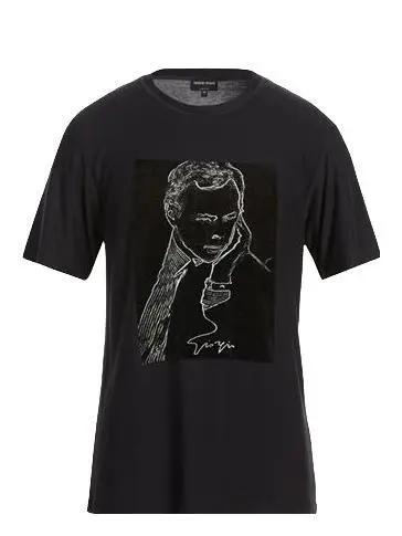 Giorgio Armani T-shirt Size Viscose - Black