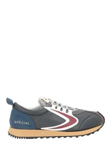 VALSPORT Low Top Leather & Suede Sneakers - Brown
