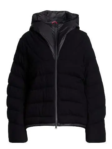 PALTO' Puffer Virgin Wool Down Jacket - Black