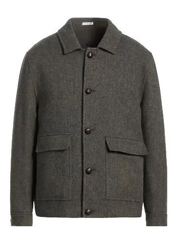 BRERAS MILANO Military Virgin Wool Jacket - Green