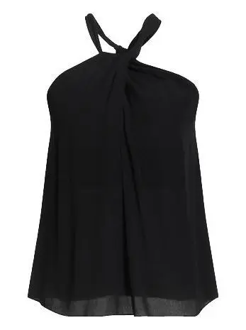 Patrizia Pepe Halterneck Top - Black