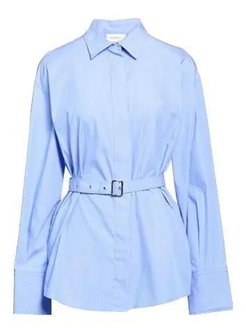 OTTOD'AME Cotton Striped Shirt - Blue