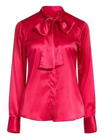 XACUS Shirt Size Silk, Elastane - Fuchsia