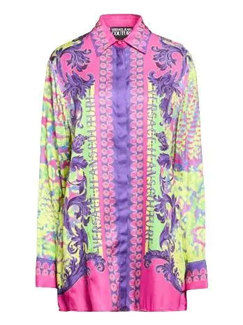 Versace Multicolor Viscose Shirt - Pink